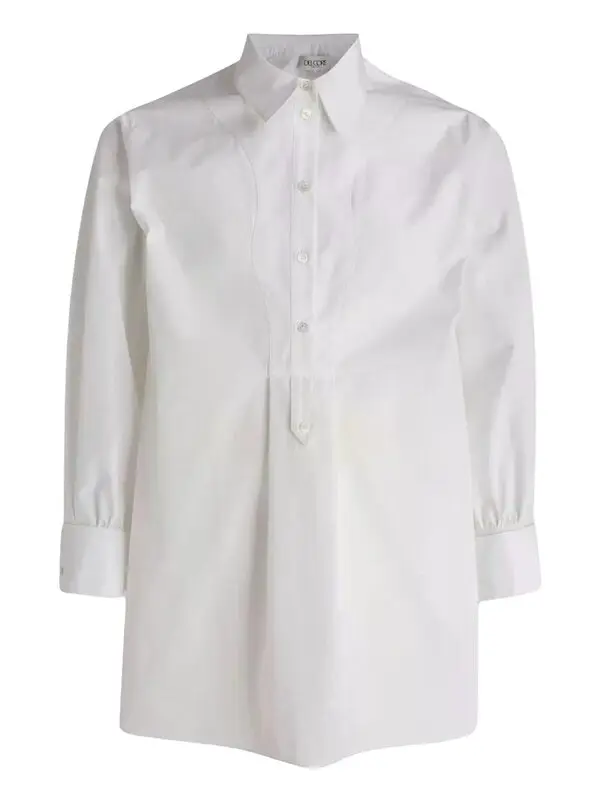 DEL CORE Cotton Shirt - White