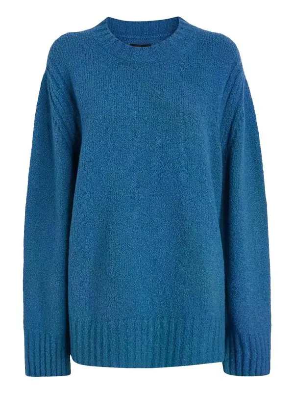 DEL CORE Ribbed Sweater - Blue