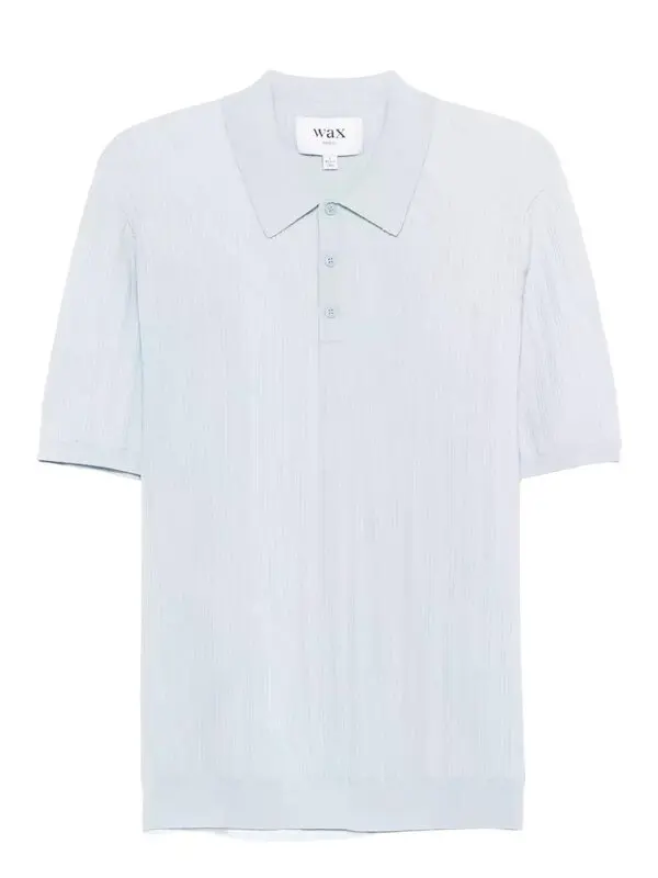 WAX LONDON Naples Polo Shirt - Blue