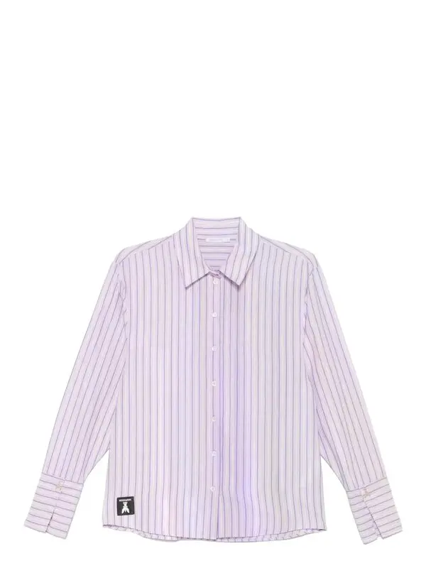 Patrizia Pepe Striped Shirt - Purple