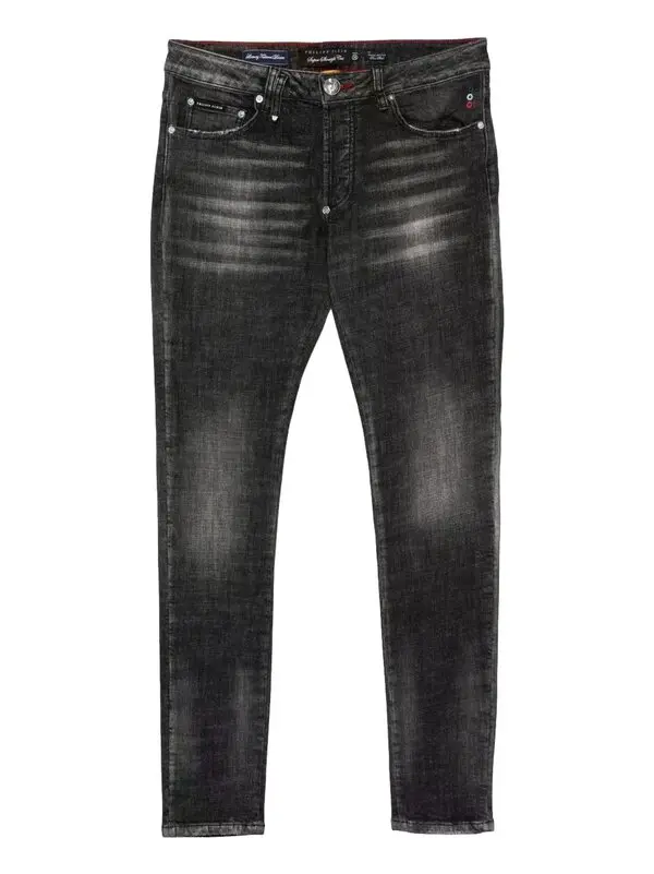 Philipp Plein Racing Club Jeans - Black