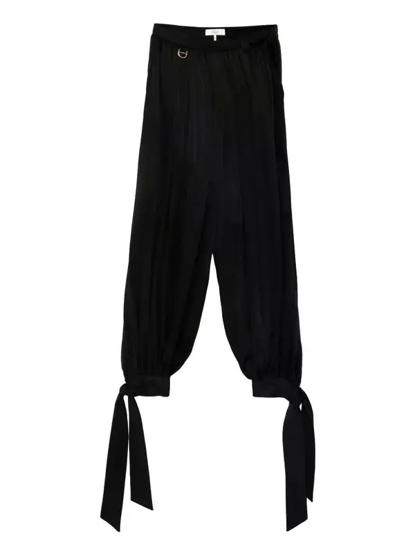 Chloé Georgette-crepe Culottes - Black