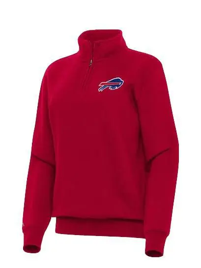 ANTIGUA Buffalo Bills Victory Quarter-zip Top - Red