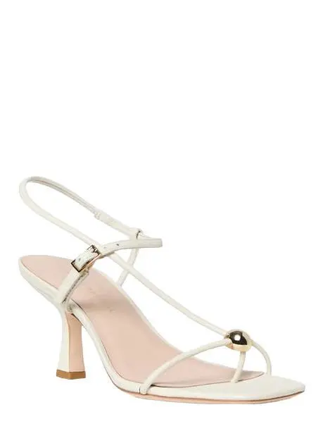 LOEFFLER RANDALL Triana Strappy Sandals - White/champagne