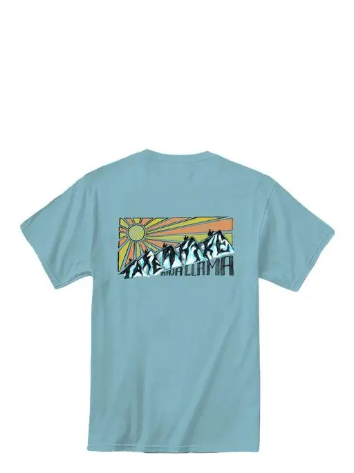 BAJA LLAMA Take A Hikeprimo Graphic Tee - Green