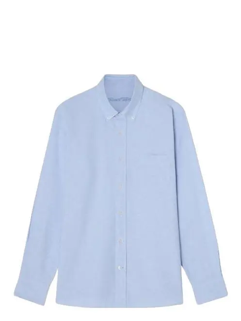 Robert Talbott Harrison Button Down Oxford Shirt - Light Blue