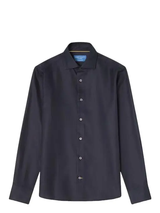 Robert Talbott Reynolds Double Twill Contemporary Fit Shirt - Black