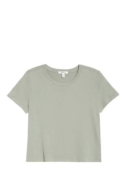 Splendid Lousia Short Sleeve T-shirt - Eucalyptus Green