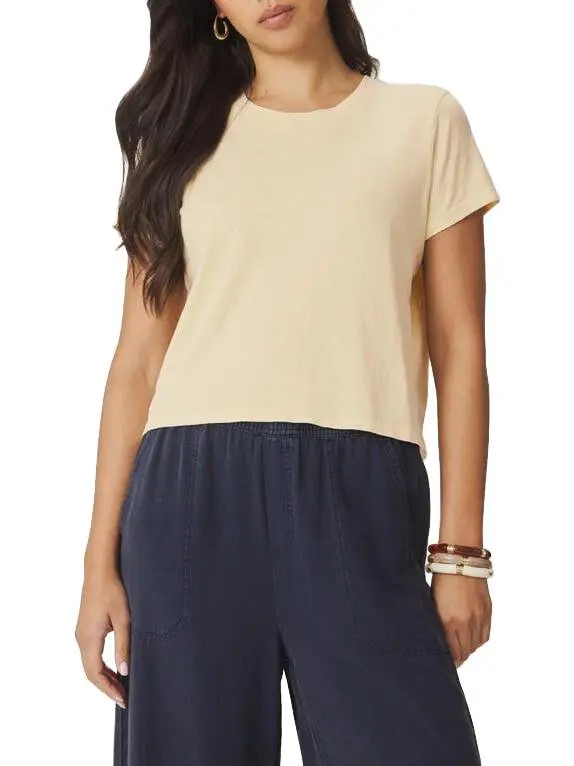 Splendid Lousia Short Sleeve T-shirt - Honeysuckle Beige