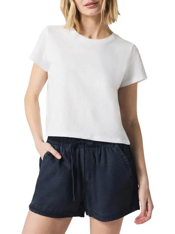 Splendid Louisa Short Sleeve T-shirt - White