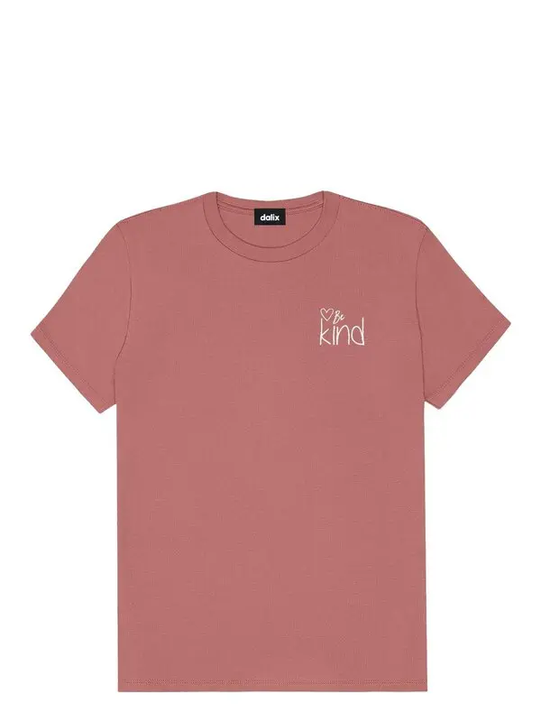 DALIX Relaxed Fit Tee - Mauve