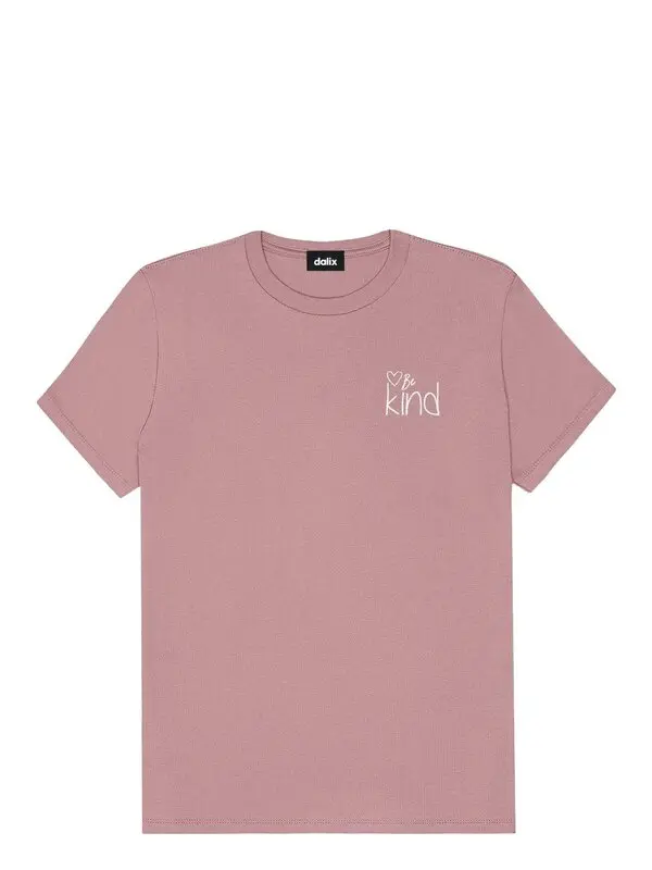DALIX Relaxed Fit Tee - Orchid Purple