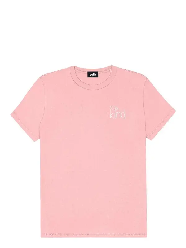 DALIX Relaxed Fit Tee - Pink