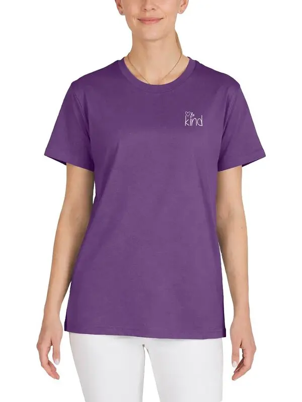 DALIX Relaxed Jersey Tee - Purple