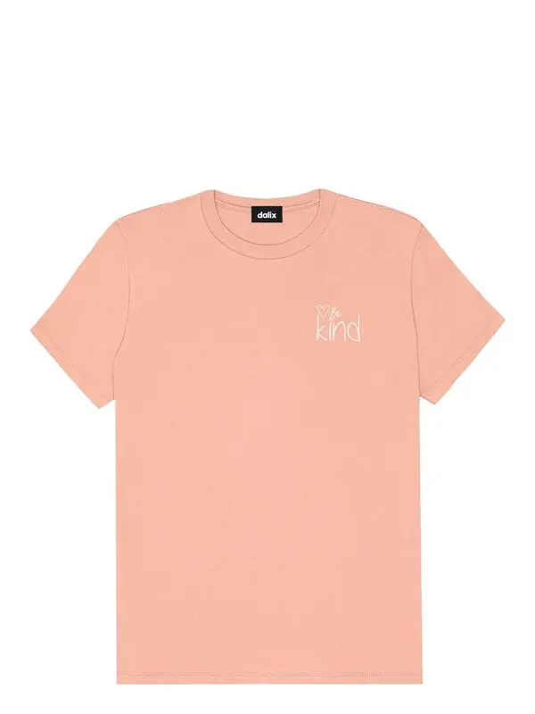 DALIX Relaxed Fit Tee - Terracotta