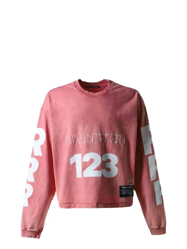 RRR123 Cotton Sweatshirt - Pink