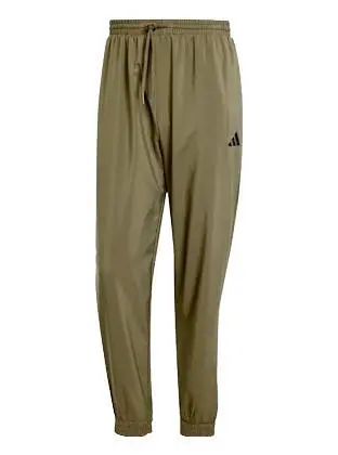 Adidas Essentials Small Logo Stanford Tracksuit Bottoms - Olive Strata/black