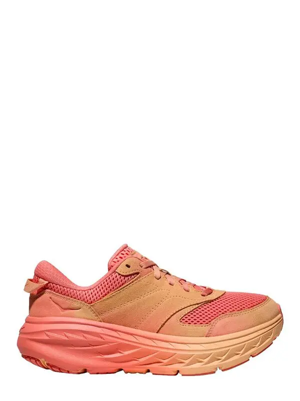 Hoka One One Bondi L Sneakers - Cantaloupe/electric Coral