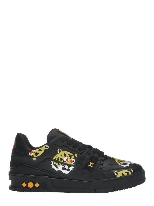 LOUIS VUITTON Trainer Nigo Tiger Monogram - Black/yellow/white