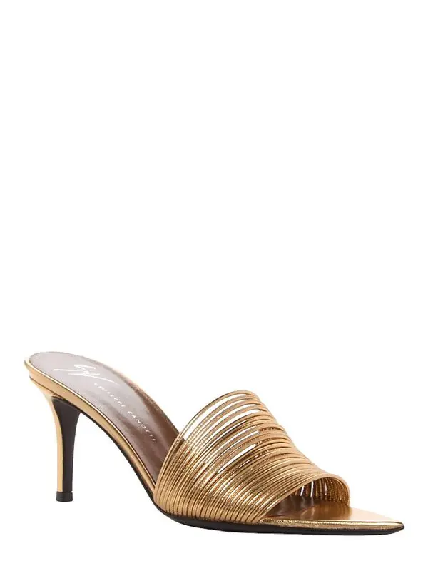 GIUSEPPE ZANOTTI Intriigo High Heel Sandals - Golden