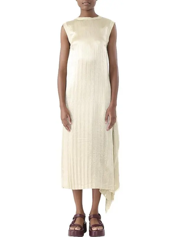 JASON WU Crinkled Satin Dress - Pistachio