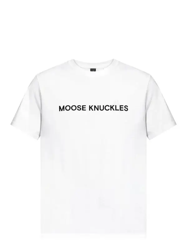 Moose Knuckles Logo-print T-shirt - White