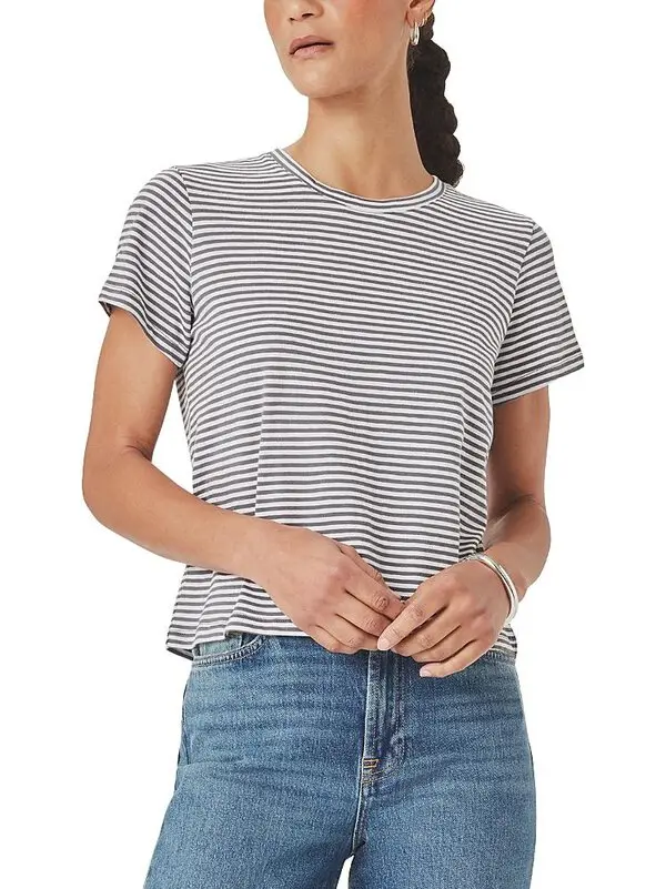 Splendid Louisa Stripe Tee - Ink/white