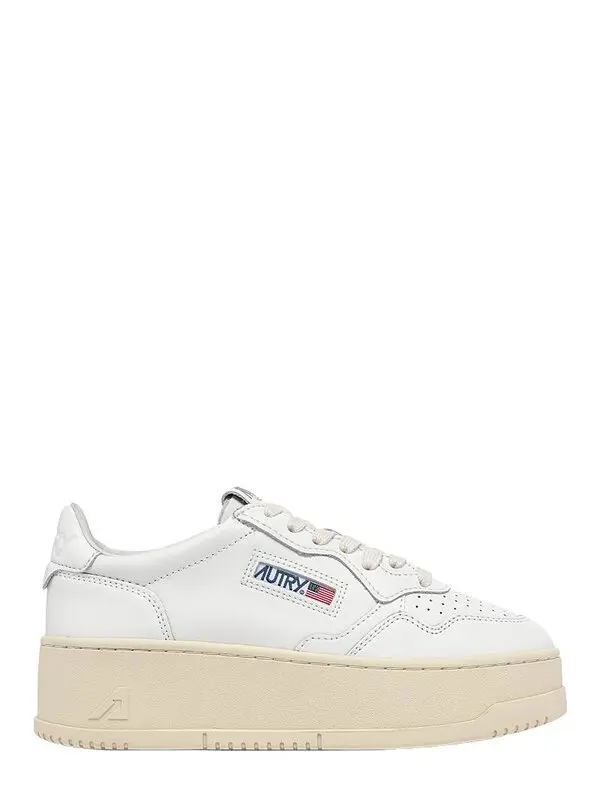 AUTRY Platform Sneakers - White