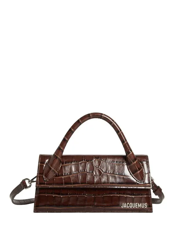 Jacquemus Le Chiquito Long Bag - Dark Brown