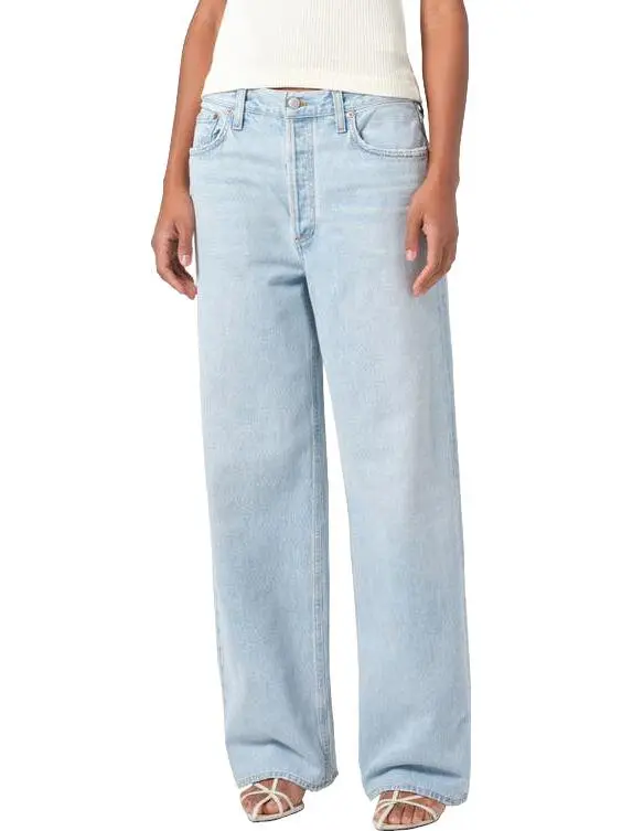 AGOLDE Low Slung Baggy Jeans - Spark