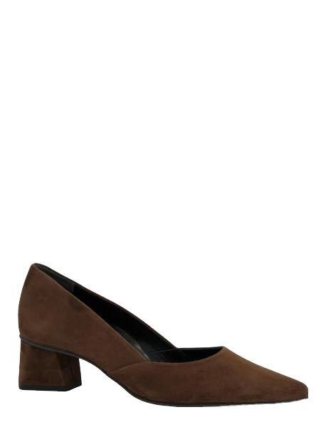Paul Green Witt Pointed Toe Pump - Choco Suede