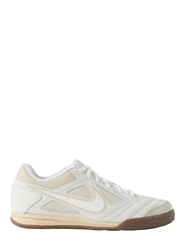 Nike Gato Suede-trimmed Sneakers - Cream