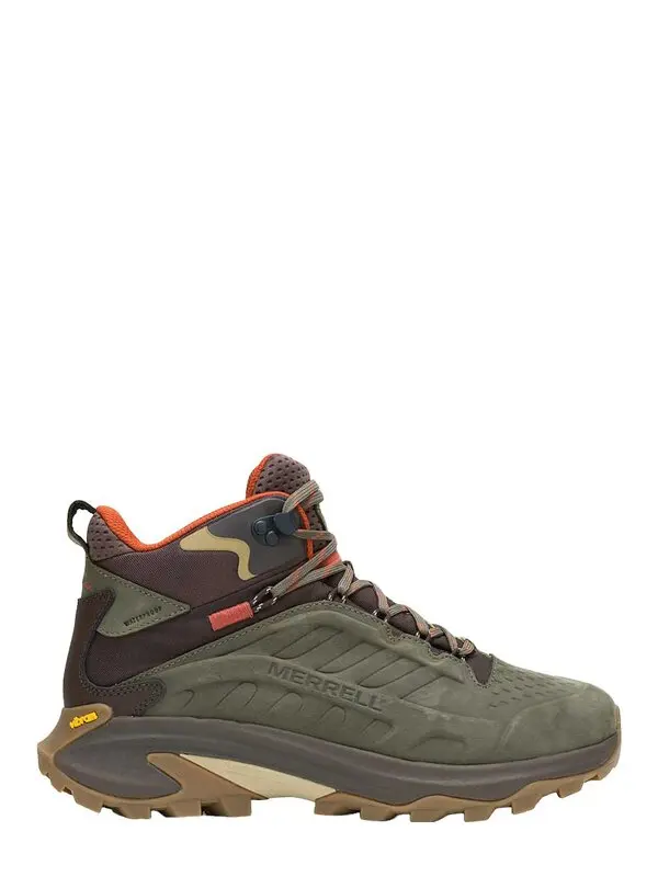Merrell Moab Speed 2 Leather Mid Waterproof - Olive