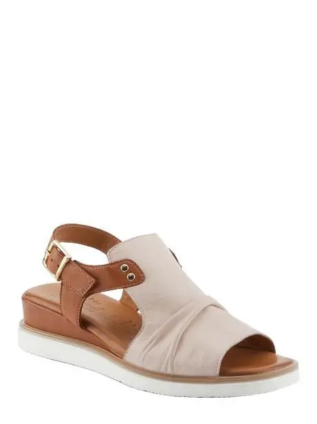 SPRING STEP SHOES Locals Wedge Sandal - Blush Multi