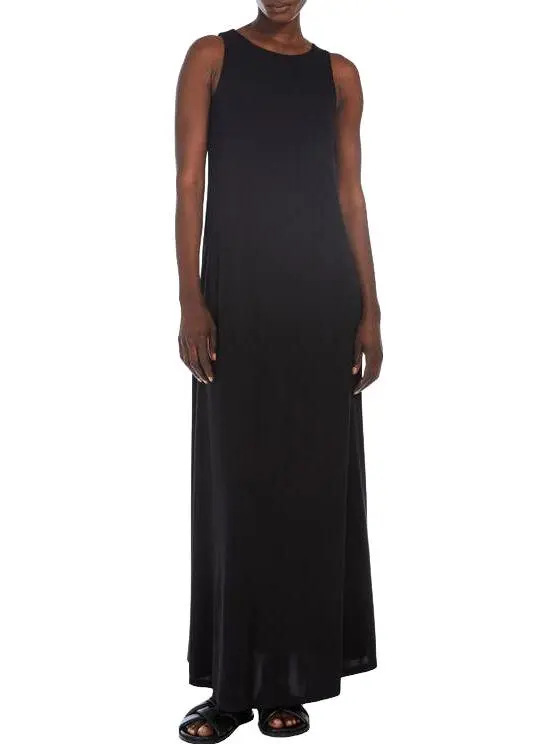 MM BY MAX MARA Mm Accento Sleeveless Maxi Dress - Black