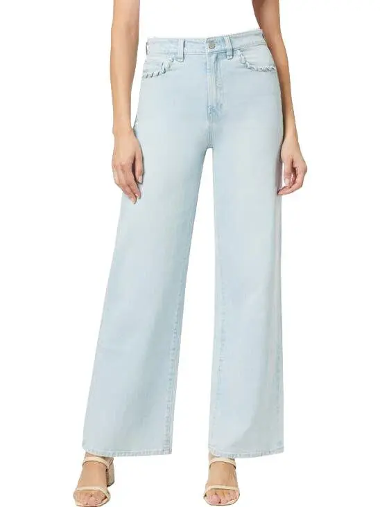 Habitual Denver High-waist Wide-leg Jeans - Glacier