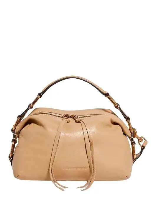AIMEE Dumpling Leather Bag - Camel