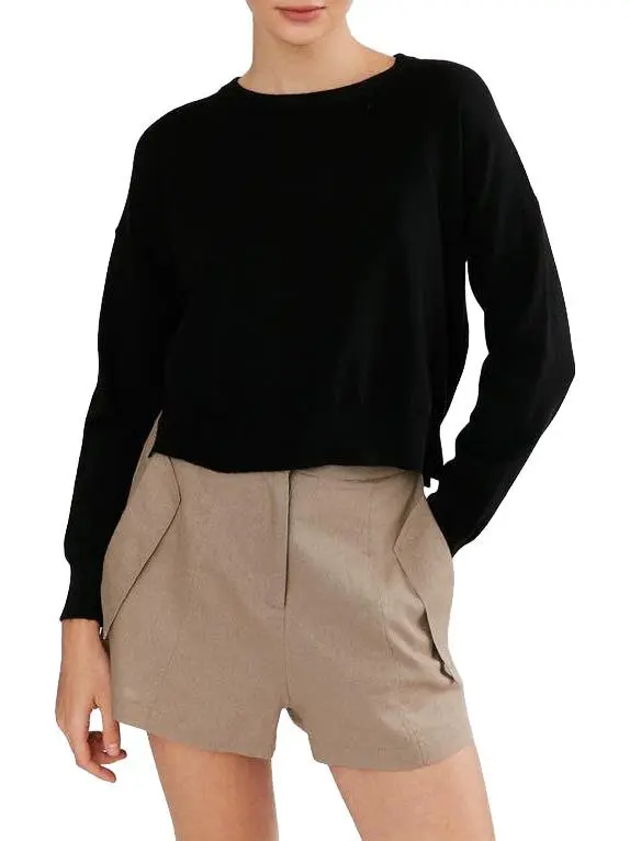 Deluc Déluc. Polly Crewneck Sweater - Black