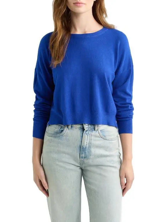 Deluc Déluc. Polly Crewneck Sweater - Deep Blue