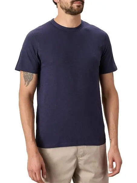 PACT Organic Cotton Featherweight Slub Crew Tee - Eclipse