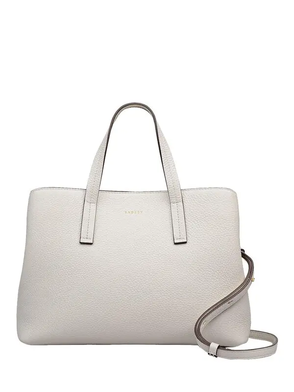 RADLEY Dukes Place Zip-top Satchel - Chalk