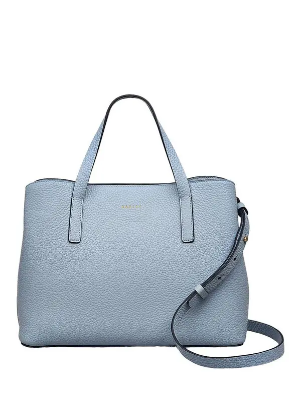 RADLEY Dukes Place Zip-top Satchel Bag - Smoke Blue