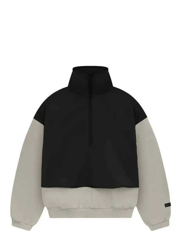 Fear Of God Nylon Fleece Mockneck Sweater - Grey