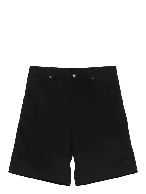 Moncler Cotton Cargo Shorts - Black