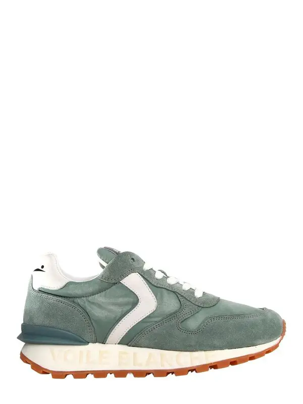 VOILE BLANCHE Paris Race Sneaker - Sage Off White