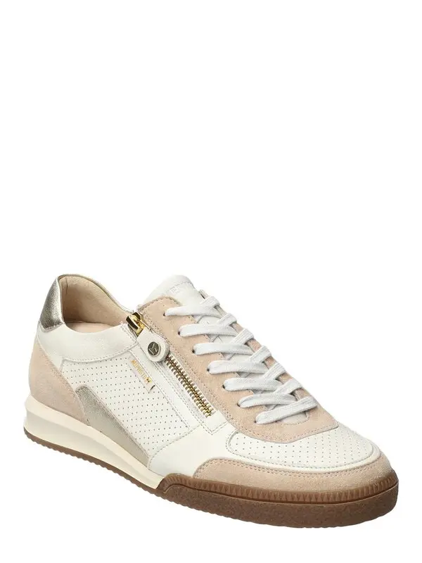 Mephisto Walie Zip Sneaker - Beige