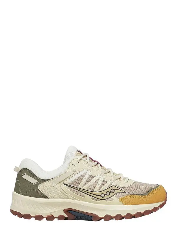 Saucony Grid Peakin Sneakers - Tan/chino Green