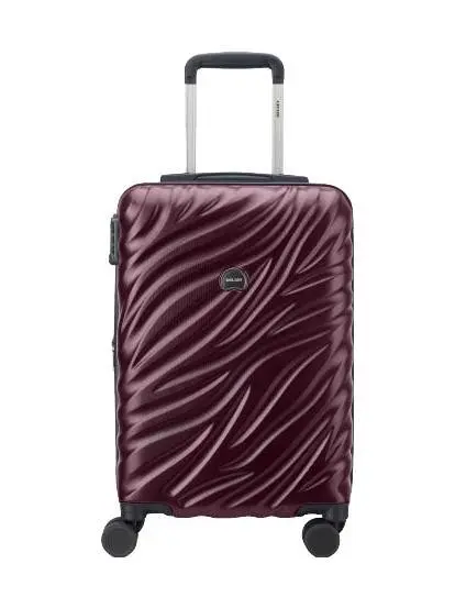 DELSEY PARIS Alexis Hardside 21-inch Carry-on Expandable Spinner Luggage - Burgundy