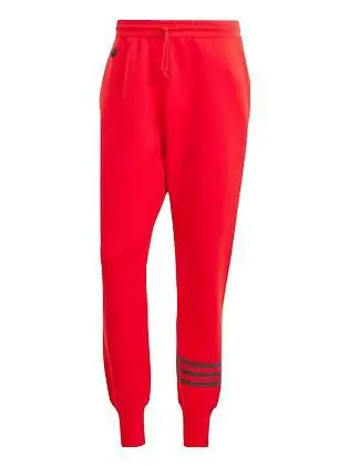 Adidas Street Neuclassics Cuffed Sweat Tracksuit Bottoms - Better Scarelet Red
