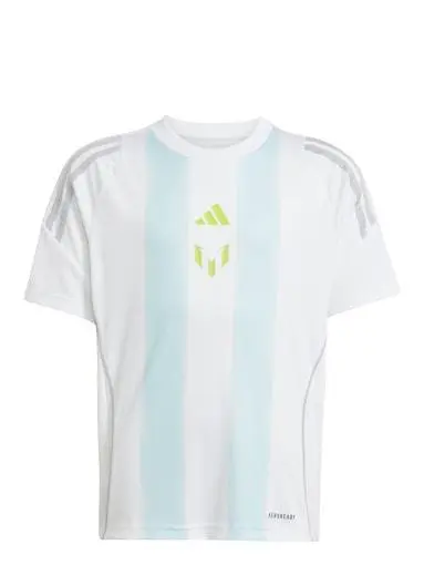 Adidas Logo Jersey - White/almost Blue